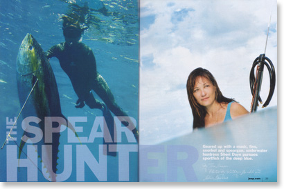 Magazine Writing Sample | Freediving | by Tina Lassen